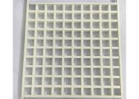 China Aluminum Open Cell Ceiling Square Grid 600 * 600mm 75 * 75mm Powder Coated Finish for sale