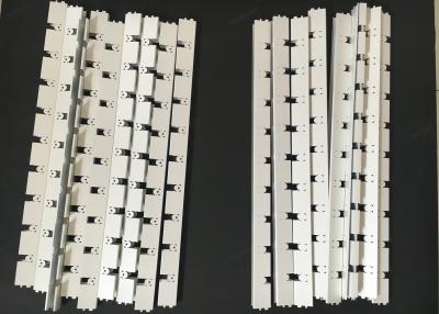 China Square Commercial Ceiling Tiles Open Cell Grid Ceiling With Interlocking Blades for sale