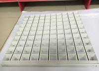 China Square Commercial Ceiling Tiles Open Cell Grid Ceiling With Interlocking Blades for sale
