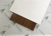China Exterior Soffit Metal Ceiling System C - Shaped Wood Grain Suspended Ceiling Tiles for sale