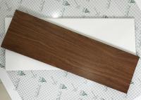 China Exterior Soffit Metal Ceiling System C - Shaped Wood Grain Suspended Ceiling Tiles for sale