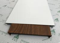 China Exterior Soffit Metal Ceiling System C - Shaped Wood Grain Suspended Ceiling Tiles for sale