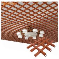 China Indoor Triangle Aluminum Metal Ceiling Grid Fireproof For Supermarket Construction Materials for sale