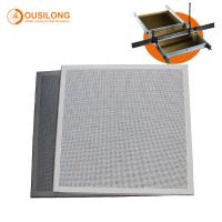 China Lay In Suspended Aluminum Metal Ceiling Panel for Commercial Building Decoration for sale