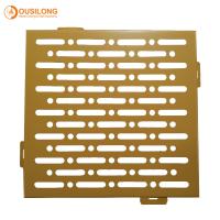 China Decorative Wall Panels Metal Ceiling Panels Perforated Aluminium Ceiling Tiles 2 x 2 for sale