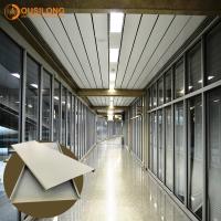 China Waterproof Decorative Suspended Metal Ceiling C shaped / Rectangle strip Metal Ceiling Panel for sale