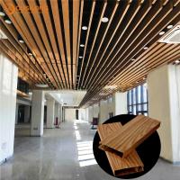 China Square Aluminum Baffle Ceiling Commercial Linear Metal For Subway Station for sale