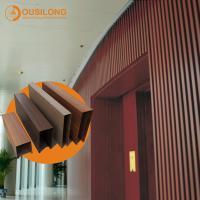 China Building Construction U-aluminum Profile Ceiling Materials Commercial Suspended Linear Metal Ceiling Panel for sale
