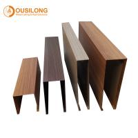 China Building Construction U-aluminum Profile Ceiling Materials Commercial Suspended Linear Metal Ceiling Panel for sale