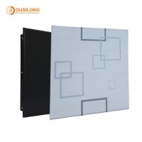 China Waterproof White Clip In Aluminum / Aluminium Ceiling Tiles Perforated Metal Ceiling Panel For Office for sale