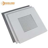 China Decorative Aluminum / Aluminium Suspended Metal False Ceiling Open Grid System Lay In T Bar Ceiling Tiles for sale