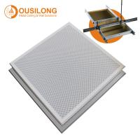 China Decorative Aluminum / Aluminium Suspended Metal False Ceiling Open Grid System Lay In T Bar Ceiling Tiles for sale