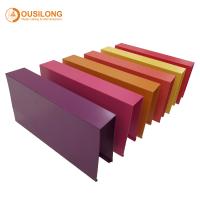 China Wood Grain Strip Metal Suspended Aluminium Baffle Ceiling Building Decorative Linear Aluminum Metal Panel for sale