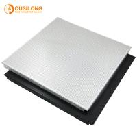 China Acoustic Building Decorational Material Perforated Aluminum Aluminium Metal Wall Ceiling Panel for sale