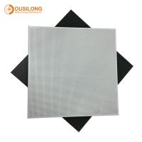 China Clip in Decoration Perforated Metal Ceiling Tegular / Closed Floating Kitchen False Ceiling Tiles for sale