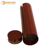 China Decorative Suspending Linear Metal Ceiling In Building Aluminum Round Tube for sale