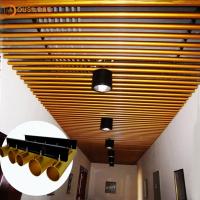 China Decorative Suspending Linear Metal Ceiling In Building Aluminum Round Tube for sale