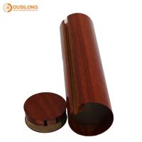 China Suspended Linear Metal False Ceiling Decorative Drop Ceiling Tube DIA 50mm for sale