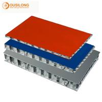 China Fireproof Interior Wall Aluminum Honeycomb Panel Aluminium Architectural Tiles Tegular for sale