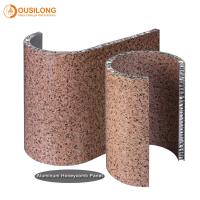 China Aluminium Honeycomb Panel , Decorative Building Exterior Wall Tile Tegular for sale