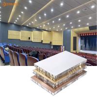 China Architectural Aluminum Honeycomb Panel , Building Exterior Wall Cladding Panels for sale