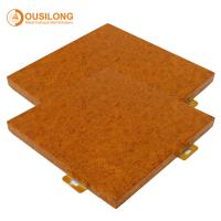 China Exterior PVDF Coating Marble Aluminum / Aluminium 3D Wall Cladding Panels For Airports / Balconies Decorations for sale