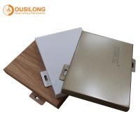 China Waterproof 10 Years Warranty Aluminum Aluminium Wall Panels / Exterior Decorative Metal Wall Cladding for sale