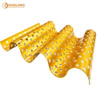 China Weather Resistance Corrugated Aluminum Wall Panels / Architectural Metal Tiles for sale
