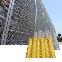 China Weather Resistance Corrugated Aluminum Wall Panels Architectural Metal Tiles For Commercial Building for sale