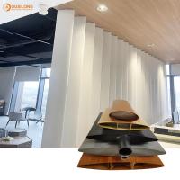 China Exterior Curtain Wall Metal Facade Decorative Sun Shade Panel Aluminum Louver for sale