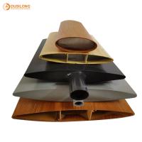 China Exterior Curtain Wall Metal Facade Decorative Sun Shade Panel Aluminum Louver for sale