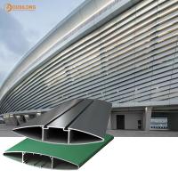 China Commercial building Metal sun shade aluminum louver for Exterior wall cladding for sale