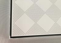 China Zinc Coated Suspended Metal Ceiling Galvanized Steel Iron Clip In Ceiling Tiles for sale