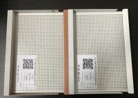 China Commercial E - Shaped Hook Ceiling Tile Panels Composite With Aluminum Honeycomb Core for sale