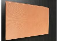 China Commercial E - Shaped Hook Ceiling Tile Panels Composite With Aluminum Honeycomb Core for sale