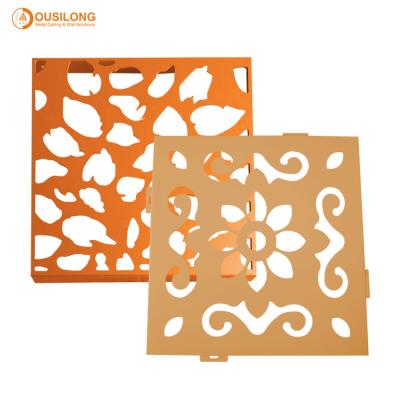 China Customize a variety of artistic carved aluminum ceilings panel for interior and outdoor for sale