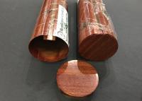 China Extruded Aluminum Timber Round Tube Suspending Metal Ceiling Panel Linear for sale