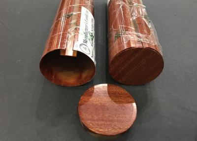 China Extruded Aluminum Timber Round Tube Suspending Metal Ceiling Panel Linear for sale