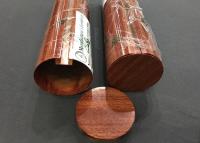 China Extruded Aluminum Timber Round Tube Suspending Metal Ceiling Panel Linear for sale