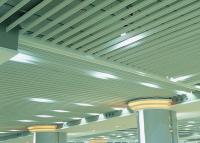 China Fashion Plug-in Blade Aluminium Baffle Ceiling J Shaped For Metro for sale