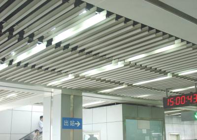 China Fashion Plug-in Blade Aluminium Baffle Ceiling J Shaped For Metro for sale