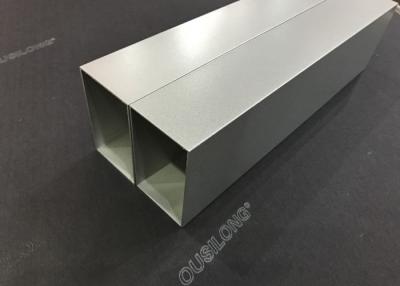 China Decorative Square Aluminium Baffle Ceiling Customized Thickness for sale
