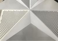 China Perforated 3D Snap Clip in Ceiling System for Acoustic Sound Absorbing Wall Ceiling Panel for sale