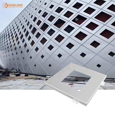 China Indoor Perforated Metal Ceiling 2 to 5 Kg per Square Meter Weight in Flat Edge Hemmed Edge and Beveled Edge Styles for Commercial Spaces for sale