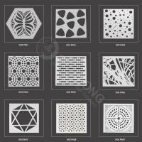 China 2 to 5 Kg per square meter Perforated Metal Ceiling Metal Ceilings Ceiling Tile Type Powder Coated Anodized Painted Finish for sale