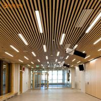 China Length Up To 6000mm Aluminium Linear Ceiling Baffles Easy To Maintain Durable Acoustic Panels for Commercial and Industrial Spaces for sale