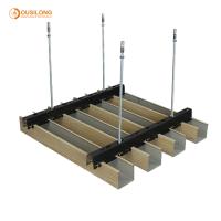 China Maximum 5000mm Length Aluminium Linear Ceiling Baffles in Widths 25mm 150mm Suitable for Commercial and Industrial Spaces for sale