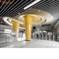 China 25mm to 150mm Width Aluminium Linear Ceiling Baffles Sound Absorbing Acousticperformance Perfect for in Libraries and Study Areas for sale