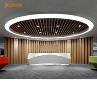 China Waterproof Aluminium Linear Ceiling Baffles Featuring PE PVDF Coating Suitable for in Offices Airports and Other Public Venues for sale