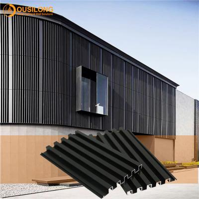 China Facades Aluminum Wall Panels Panel Thickness 1.5-4mm Designed for Durable Weather Resistant Exterior Cladding and Facades for sale